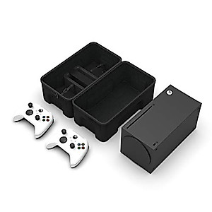 SHBC Hard Carrying Case Compatible with Xbox Series X Game Console Travel Storage Bag for Wireless Controllers and Accessories