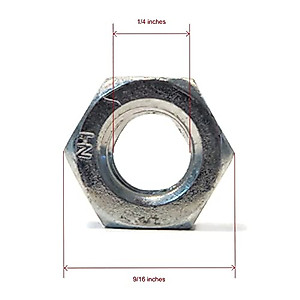 The ROP Shop | Pack of 6 - Shear Pin Bolt & Nut for Gravely 51001500, 01019500, 036867, 051663