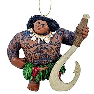 Maui Demigod from Movie Moana Figurine Holiday Christmas Tree Ornament - Limited Availability - New for 2023
