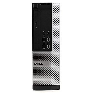 Dell Optiplex 9020 SFF Computer Desktop PC, Intel Core i5 Processor, 16 GB Ram, 1TB SSD, WiFi, Bluetooth 4.0, DVD-RW, Dual 19 inch LCD Monitors, Windows 10 Pro (Renewed)