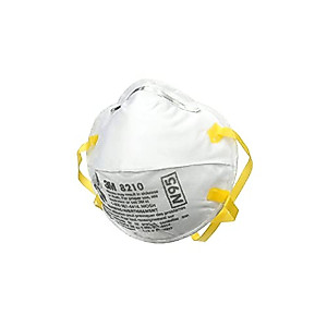 3M Performance Particulate N95 Respirator 8210 for Drywall Sanding, Disposable Respirator, 2-Pack