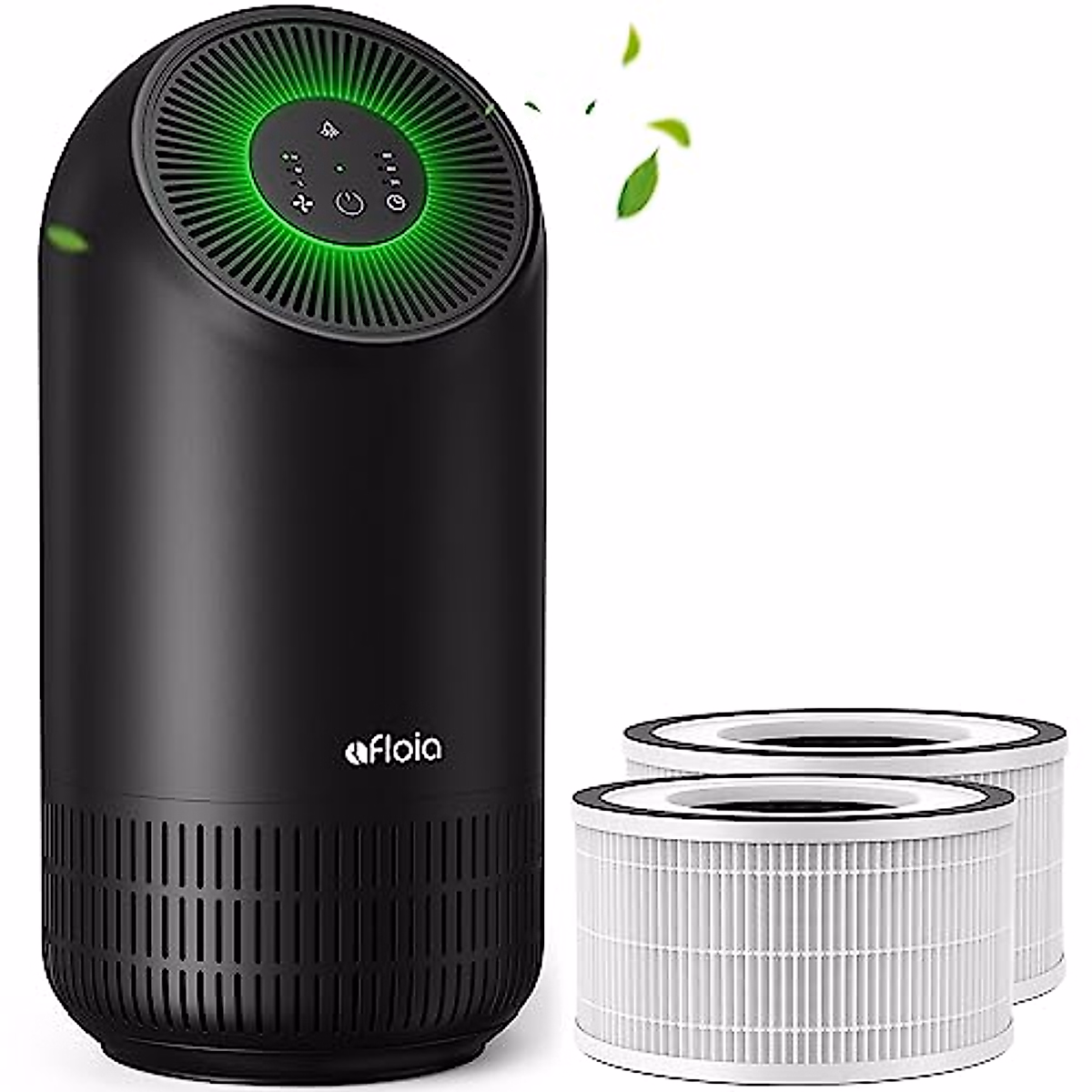 Afloia HEPA Air Purifiers for Home Large Room Up to 880 Ft², H13 True HEPA Filter Air Cleaner for Home with 2 Pack Air Filter