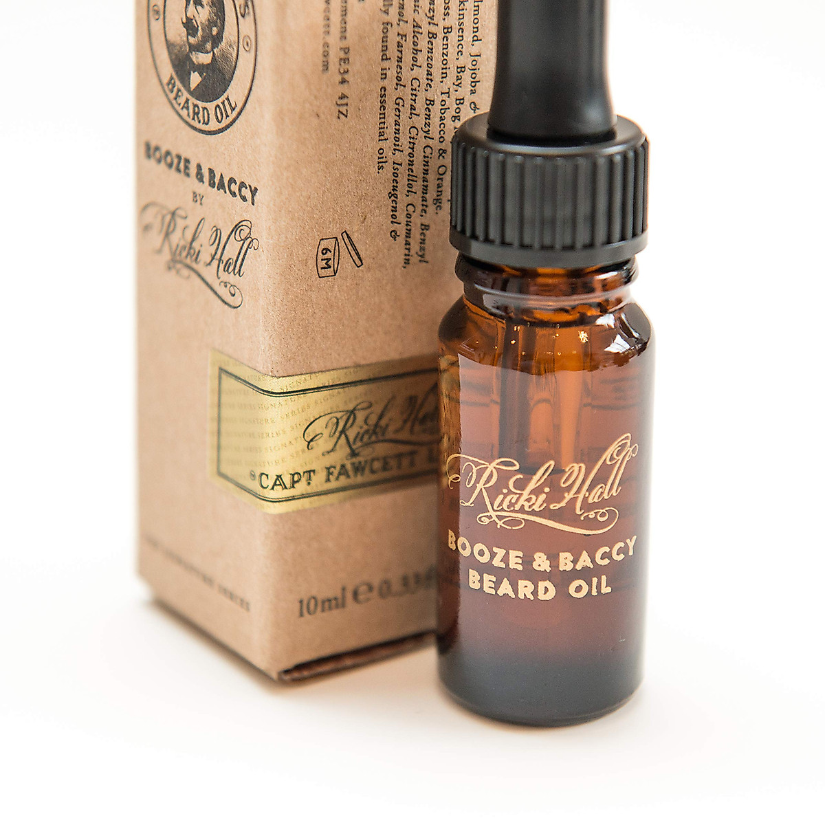 CAPTAIN FAWCETT Ricki Hall's Booze & Baccy Beard Oil 10ml