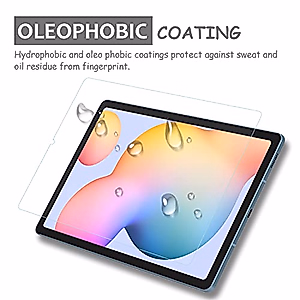 Watana [2-Pack Screen Protector for Samsung Galaxy Tab S6 Lite 2022/2020,10.4 Inch (SM-P613/SM-P619/SM-P610/SM-P615), Tablet Tempered Glass Film Compatible with S Pen, [Scratch Resist] [Bubble-Free]