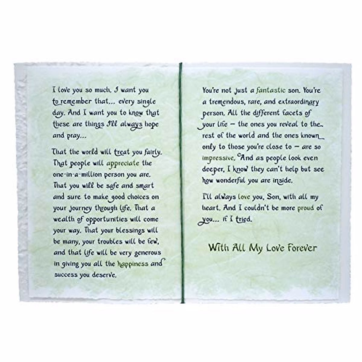 Blue Mountain Arts Son Card—Birthday Card, Thinking of You Card, Just Because Card, Graduation Card (To my amazing, remarkable Son)