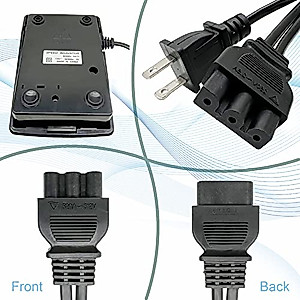 Singer Sewing Machine Power Cord, Singer Sewing Machine Pedal Replacement, Apply to Singer #359102-001 2263 2277 e99670 1304 4423 4411 4452 4432 44s 3116 3223 3337 3342 1507 2273 2259 7442 m3500