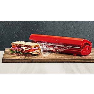 Kuhn Rikon Fast Wrap Flatware Organizer, Red