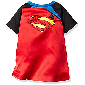 Warner Bros. Toddler Boys Superman Cape T-Shirt Set Blue 3T