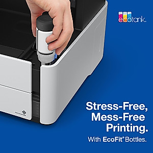 EPSON T532 EcoTank -Ink Ultra-high Capacity Bottle Black (T532120-S) for Select Epson EcoTank Printers