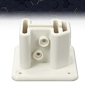 PIT66 2Pcs Heavy Duty Resin in-Pool Above Ground Swimming Pool Ladder Compatible with Ladder Flange 832414