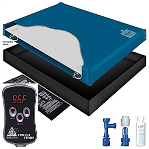INNOMAX 60% WAVELESS WATERBED Mattress/Liner/Digital Heater/Fill Drain/Conditioner KIT (Queen 60x84 1SF-1GT2)