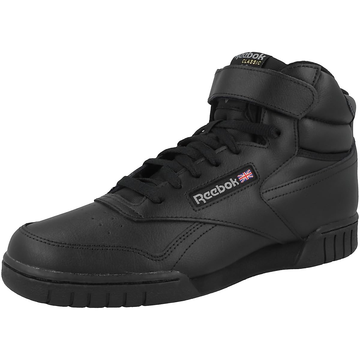 Reebok Men's EX-O-FIT HI Cross Trainer, Int/Black/Charcoal, 9.5