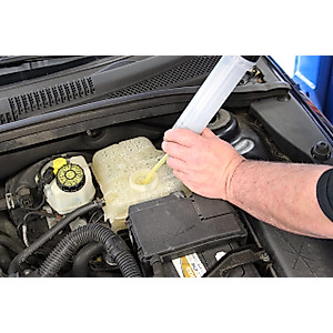 Mityvac MVA6851 Fluid Extractor, Syringe Action to Extract and Dispense Fluids Into or Out of Small Reservoirs Including Master Cylinder, Transaxles and Power Steering and Coolant Reservoirs