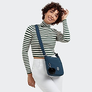 Kipling Women's Libbie GG Handbag Blue Embrace GG