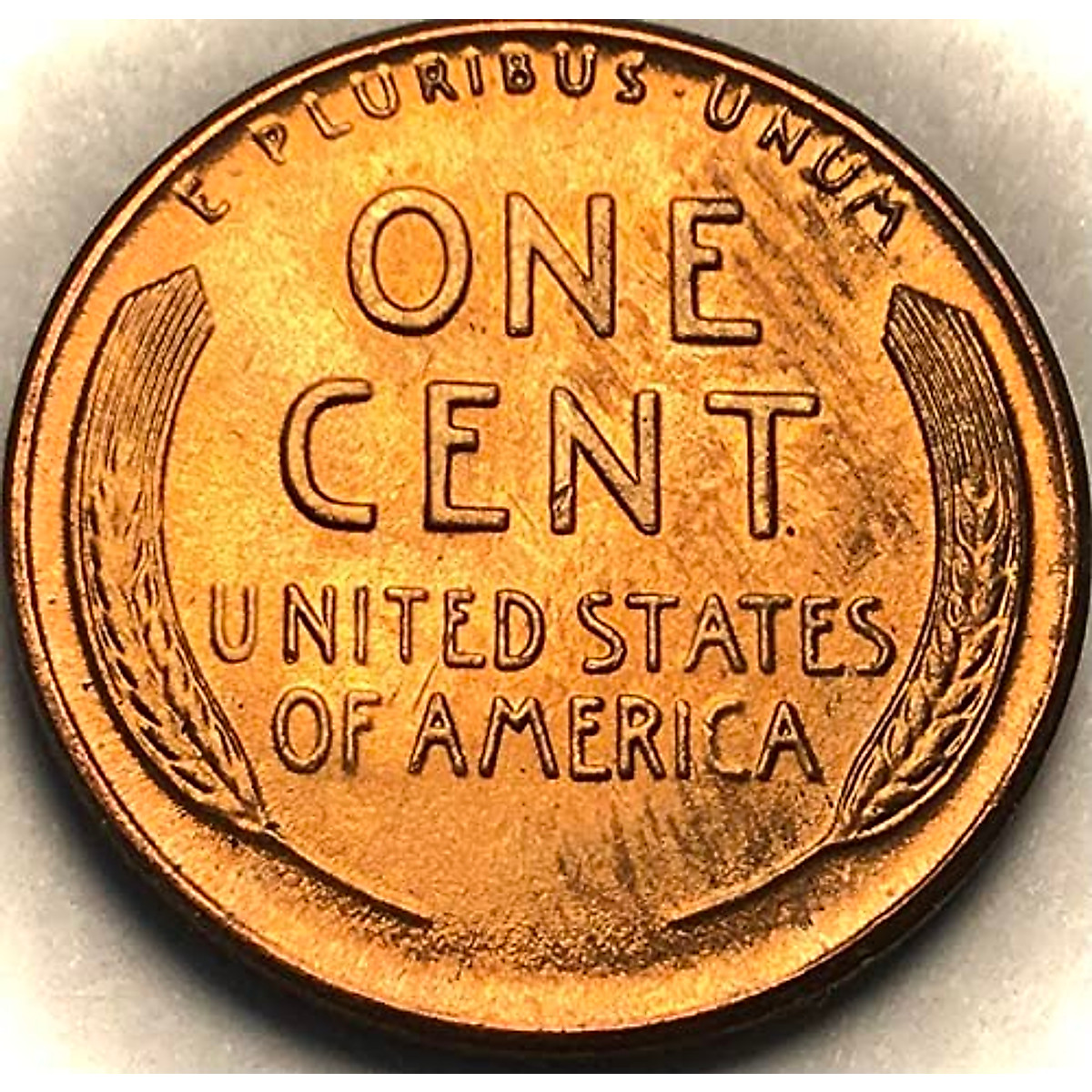 1944 D Lincoln Wheat Cent Red Penny Seller Mint State