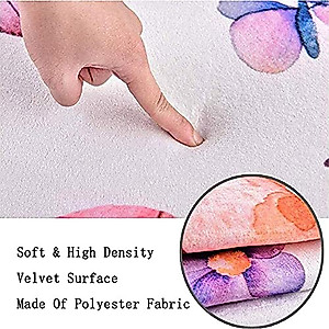 Shangguandongyue Demon Slayer Anime Rug Popular Anime Area Rugs Slip Stain Resistant Soft Carpet for Boys Girls Gaming Desk Home Decor Non-Slip Doormats 100x160cm-A_60X90CM