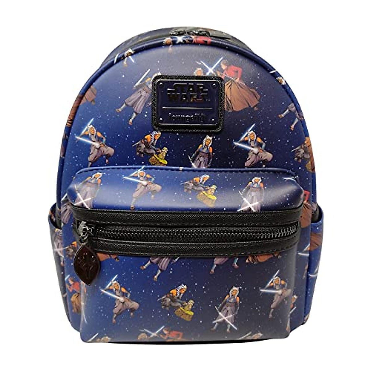 Loungefly Star Wars Ahsoka Tano and Grogu The Mandalorian Womens Double Strap Shoulder Bag Purse