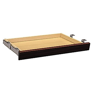 HON 1526N Laminate Angled Center Drawer, 26W X 15 3/8D X 2 1/2H, Mahogany