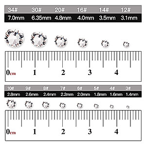 1440PCS Crystal Rhinestones SS20 4.8mm Flatback Glass Rhinestones Gemstones Diamantes for Clothes Shoes Nails Art Crafts Decoration