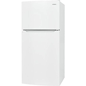 Frigidaire FFTR1425VW 28" Top Freezer Refrigerator with 13.9 cu. ft. Capacity, EvenTemp Cooling System, Humidity Controlled Crisper Drawer, Auto Close Doors, ADA Compliant, in White