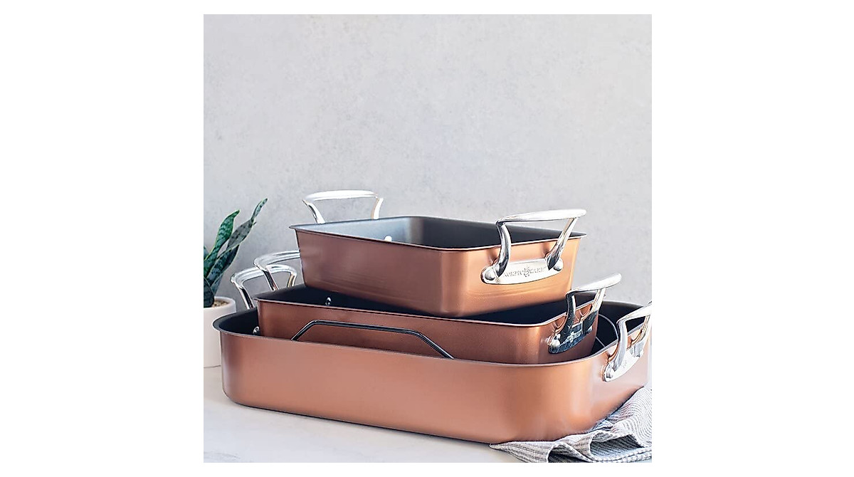 Nordic Ware Copper Turkey Roaster - Versatile Cooking