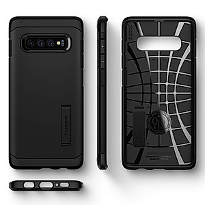 Spigen Tough Armor Designed for Samsung Galaxy S10 Case (2019) - Black