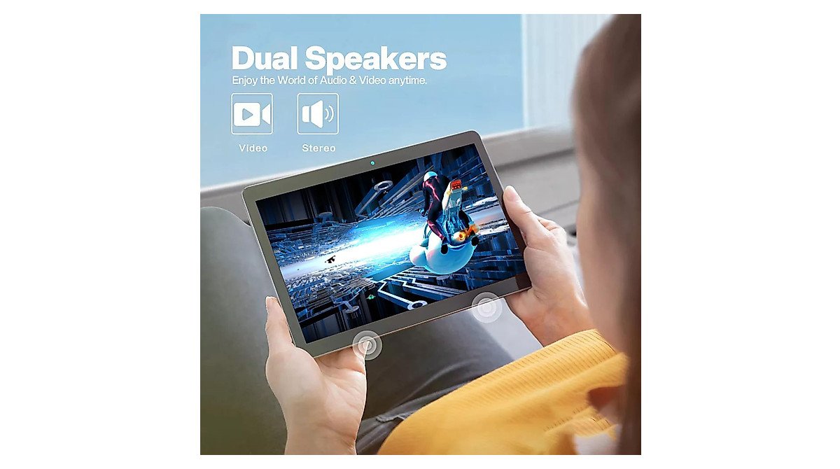 DAUZ 8.1 Inch HD Calling Tablet with 4GB RAM and 64GB Storage