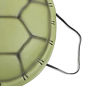 MSUIINT 2 Pack Turtle Shell Costume EVA Novelty Turtle Shell Backpack, Simulation Tortoise Shell Party Carnival Prop, Halloween Cosplay Costume Party Accessory, Halloween Dress Up Costume Accessories