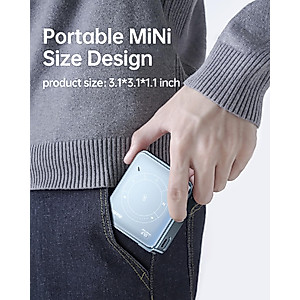 QIAOLET Mini Projector,DLP Portable Projector,HD 150 ANSI Lumens Projector with Wifi and Bluetooth,Movie Projector & Home Theater for Iphone,Android,TV Stick/Laptop/PS5