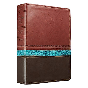 KJV Life Application Study Bible, Second Edition, Large Print (Red Letter, LeatherLike, Blue/Brown/Tan)