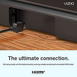VIZIO M-Series 5.1 Premium Sound Bar with Dolby Atmos, DTS:X, Bluetooth, Wireless Subwoofer, Voice Assistant Compatible, Includes Remote Control - M51ax-J6