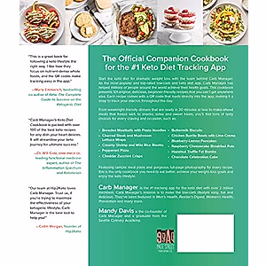 Carb Manager's Keto Diet Cookbook: The Easiest Way to Lose Weight Fast with 101 Recipes That You Can Track with QR Codes