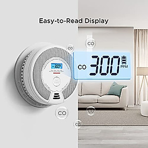 X-Sense Wireless Interconnected Combination Smoke and CO Alarms SC07-W (6-Pack) and Remote Control
