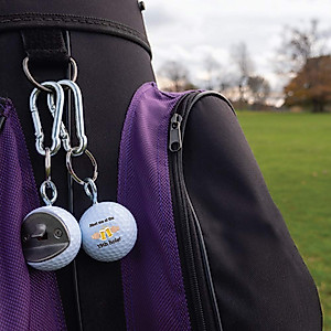 The Official Bottle Opener of Golf, Made from a real ball, Keychain for Bag, Meet me at the 19th Hole", The BeerWedge