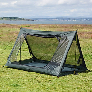 DD Hammocks - DD SuperLight A-Frame Mesh Tent: Ultralight 2 Person Insect Proof Tent, Compact and Portable Mosquito Net for Hiking Camping and Adventure Sports