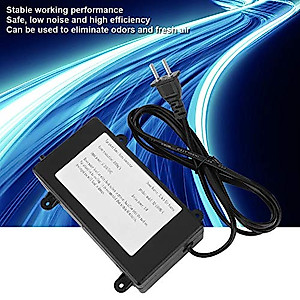 Ozone Generator, Air Ozonizer, Fresh Air Portable Design Low Noise for Electronic Shoe Cabinet Refrigerator(US standard 110V)