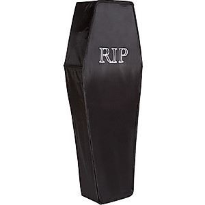 Amscan Halloween Cemetery Pop Up Coffin, Home Decor, 60" H x 24" W x 9 1/2" D 1 ct