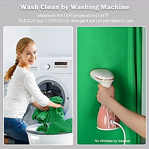 Aimosen 10x10 FT Green Screen Backdrop for Photography, Large Green Background for Zoom Meeting, High Density Chromakey Green Backdrop Curtain for Video Photoshoot Studio Gaming YouTube Conference