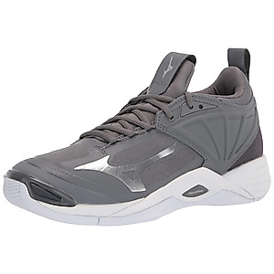 Mizuno Women's Wave Momentum 2 | Women's Indoor Volleyball Shoe | Grey | US Women's 8
