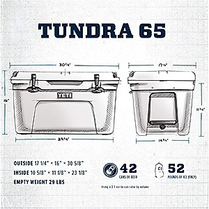 YETI Tundra 65 Cooler, Desert Tan
