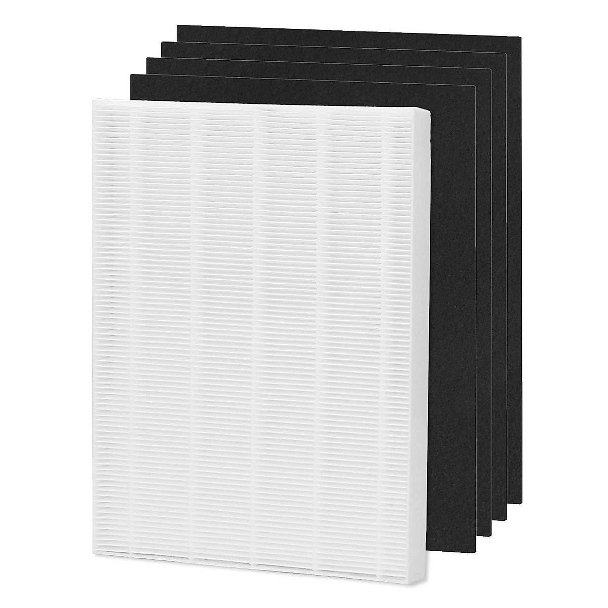 KEYJINIU - DX95 Filter Compatible with AeraMax 290 AeraMax 300 DX95 Contains (1 Filters + 4 Carbon Filters)