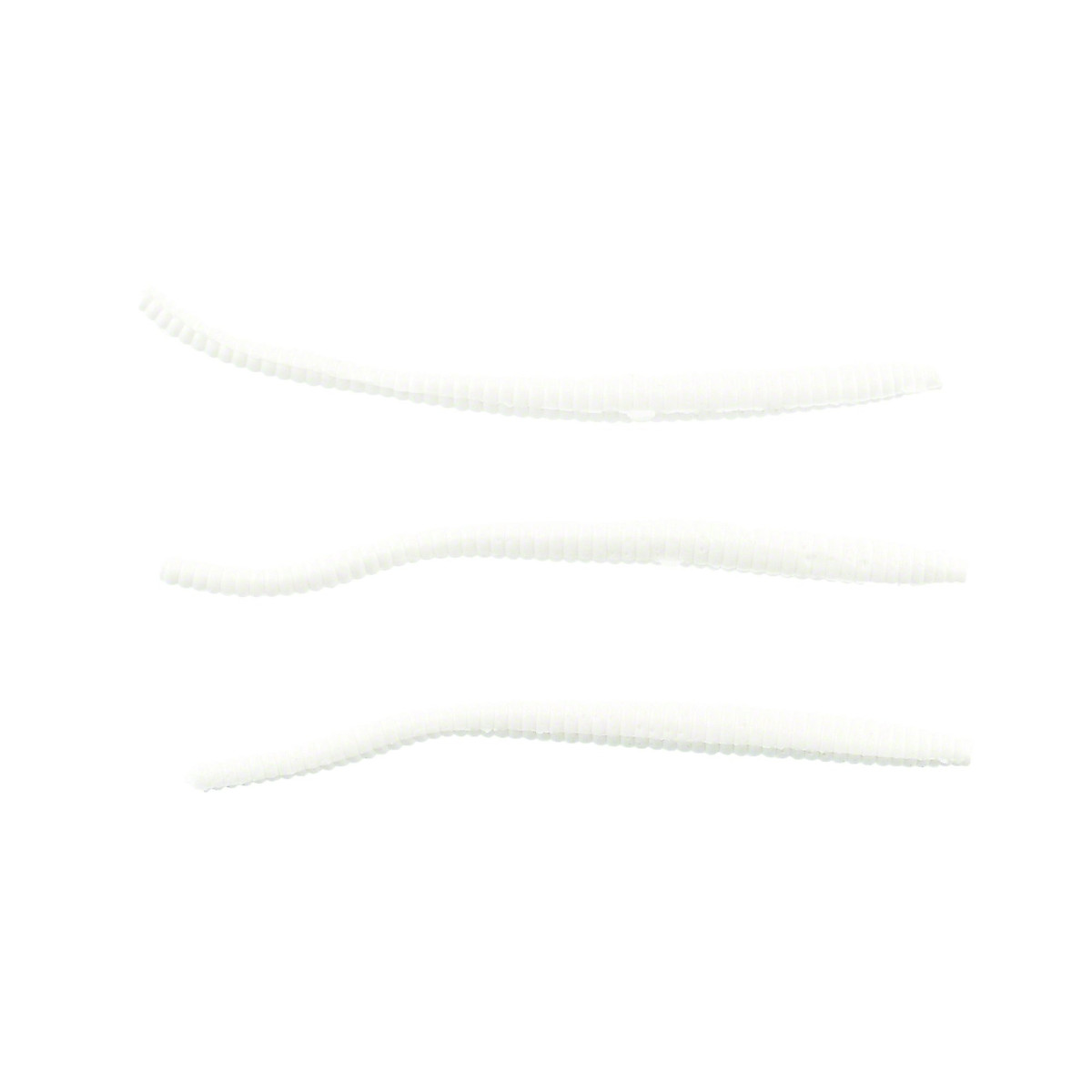 Berkley PowerBait Power Floating Trout Worm Fishing Bait, White, 3in | 8cm, Irresistible Scent & Flavor, Realistic Worm Profile, Ideal for Trout and More