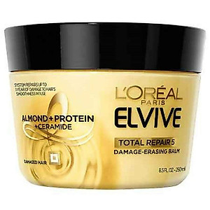 L'Oreal Advanced Haircare Total Repair 5 Damage-Erasing Balm 8.5 oz (Pack of 6)