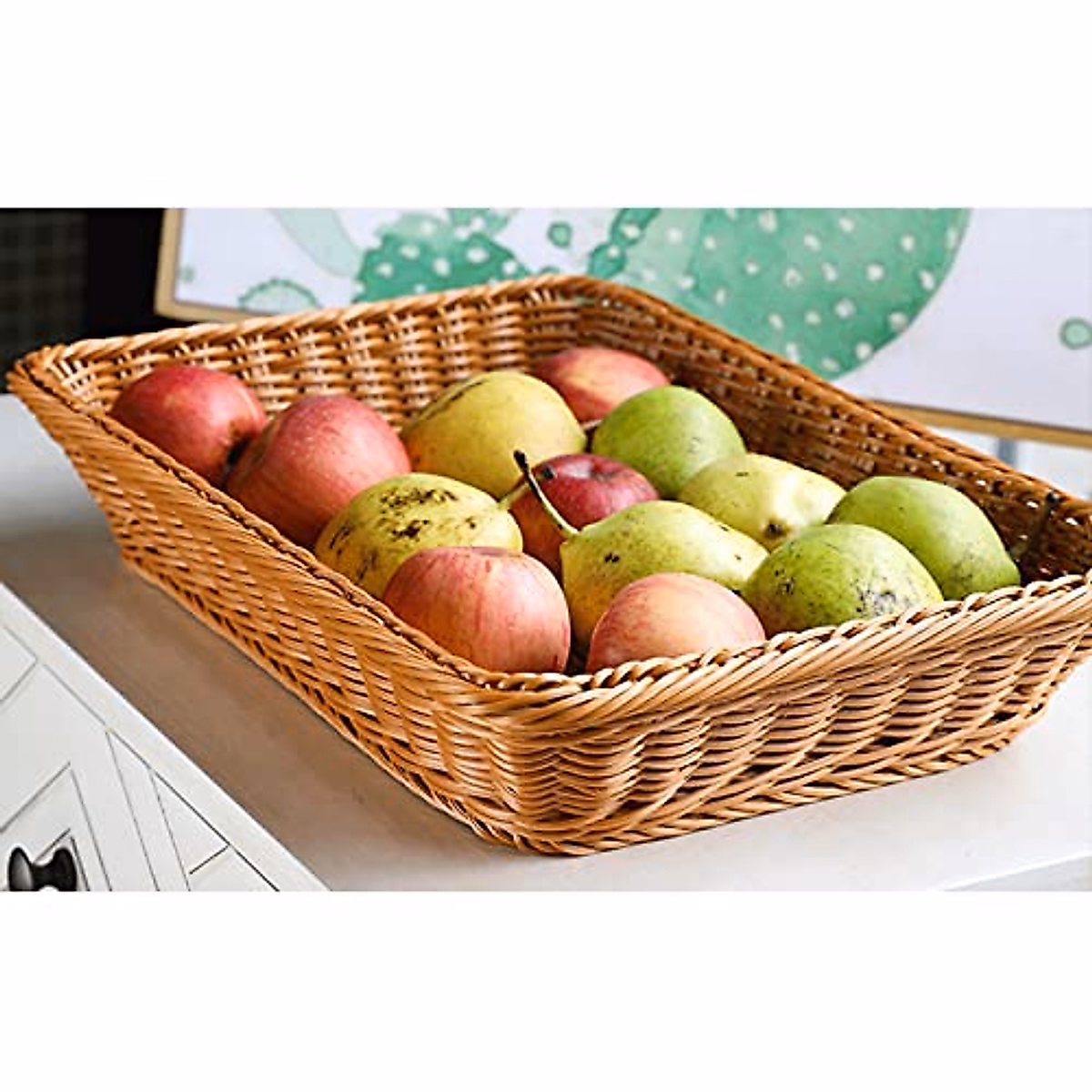 Serving Trays Tray Serving Tray Multifunctional Tray Breakfast Drink Snack Coffee Table Home Decor Elegant Decorative Tray (Size : B)