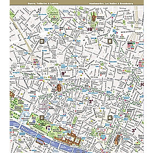 StreetSmart® Paris Map by VanDam - City Street Map of Paris, France - Laminated folding pocket size city travel and Metro map with all attractions, sights and hotels (2024 English and French Edition)