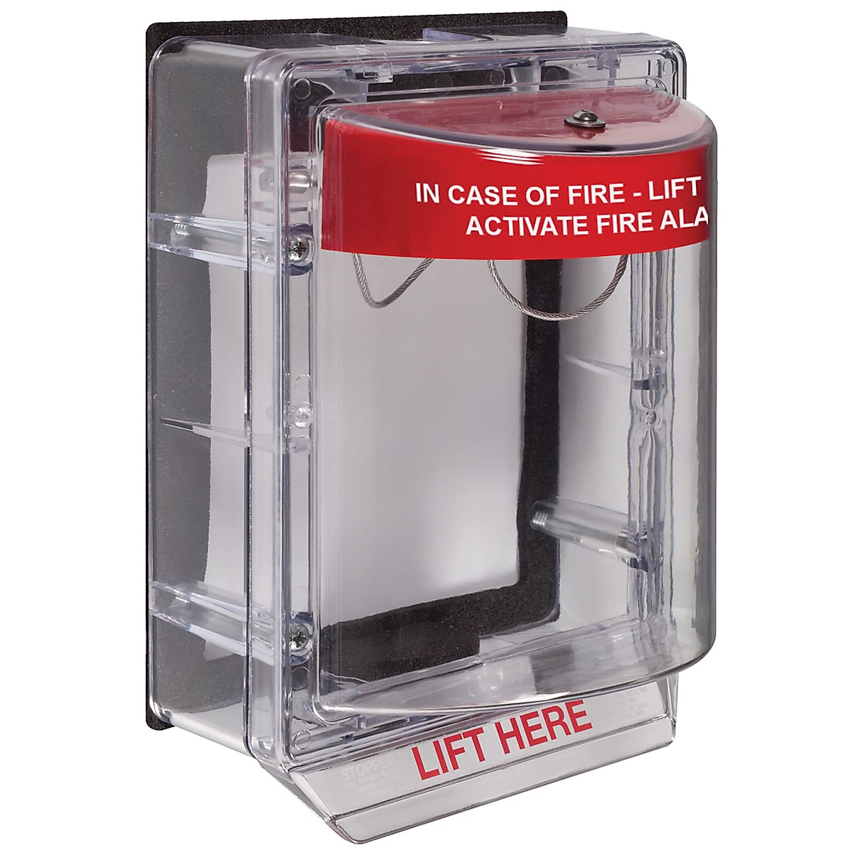 Safety Technology International, Inc. STI-3150 Weather Stopper without Horn with Clear Spacer, Protective Polycarbonate Cover