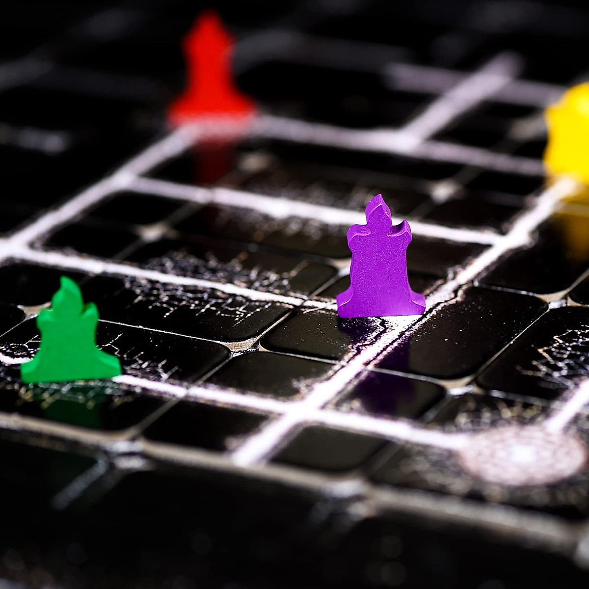 The Night Cage by Smirk and Dagger, a Spooky Cooperative Strategy Game, 1-5 Players Lost in a Dark Maze with only a Candle, Fun Horror Themed Tile Laying and Perfect for Game Night, Adults, Teens 14+