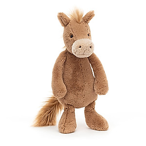 Jellycat Bashful Pony Stuffed Animal Horse, Medium