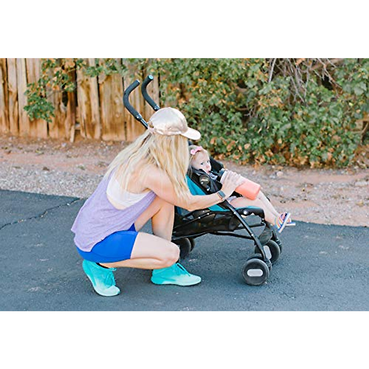 Simple Modern Wide Mouth Lid Leak Proof Straw Chug Handle Flip Fits Summit Water Bottles and Hydro Flask, Tumbler Style, Blush