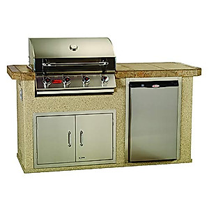 Bull Outdoor Products 99935 Refrigerator Frame, Stainless Steel